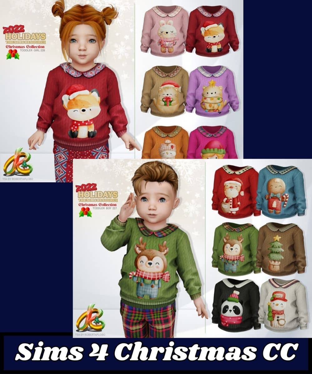 27+ Jolly Sims 4 Christmas CC (Holiday Clothes, Christmas Decor, And More!)