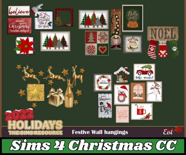 27+ Jolly Sims 4 Christmas CC (Holiday Clothes, Christmas Decor, And More!)