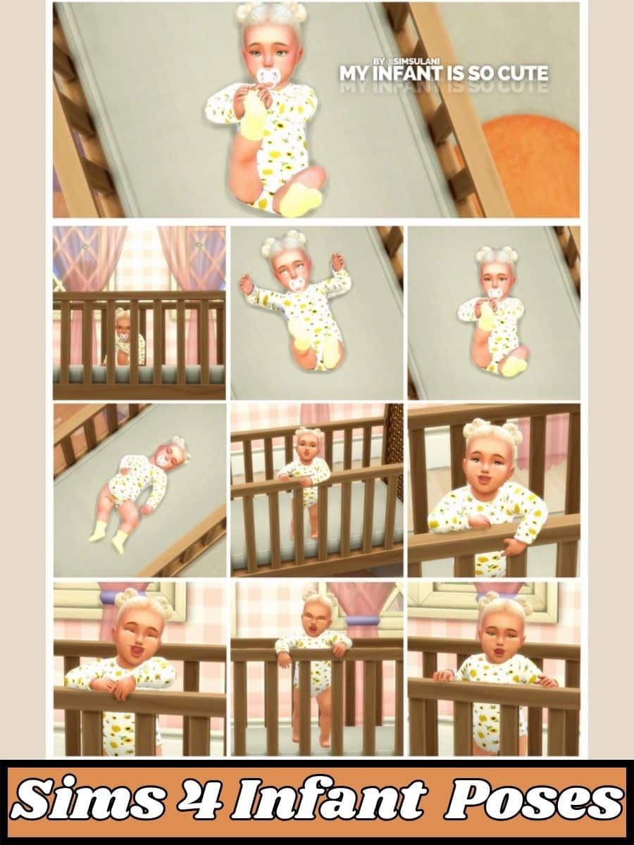 21+ Adorable Sims 4 Infant Poses To Show Off Your Sim's Babies!